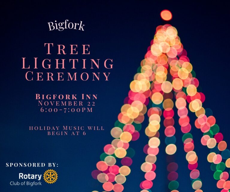 Tree Lighting Ceremony | Bigfork | Small Village - Big Adventure